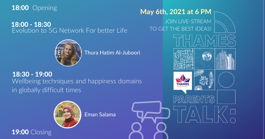 Our Thames Parents Talk programme (livestream). Ideas that inspire ...